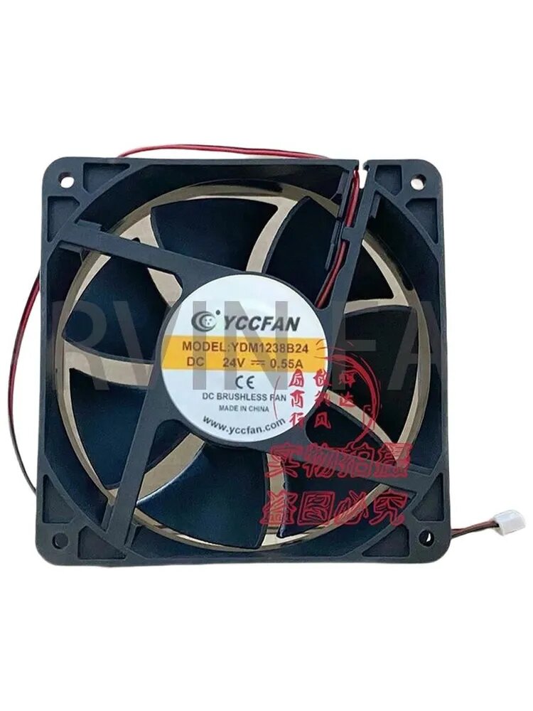 Новый вентилятор YDM1238B24 YCCFAN 12038 24V 0.55A для системного блока