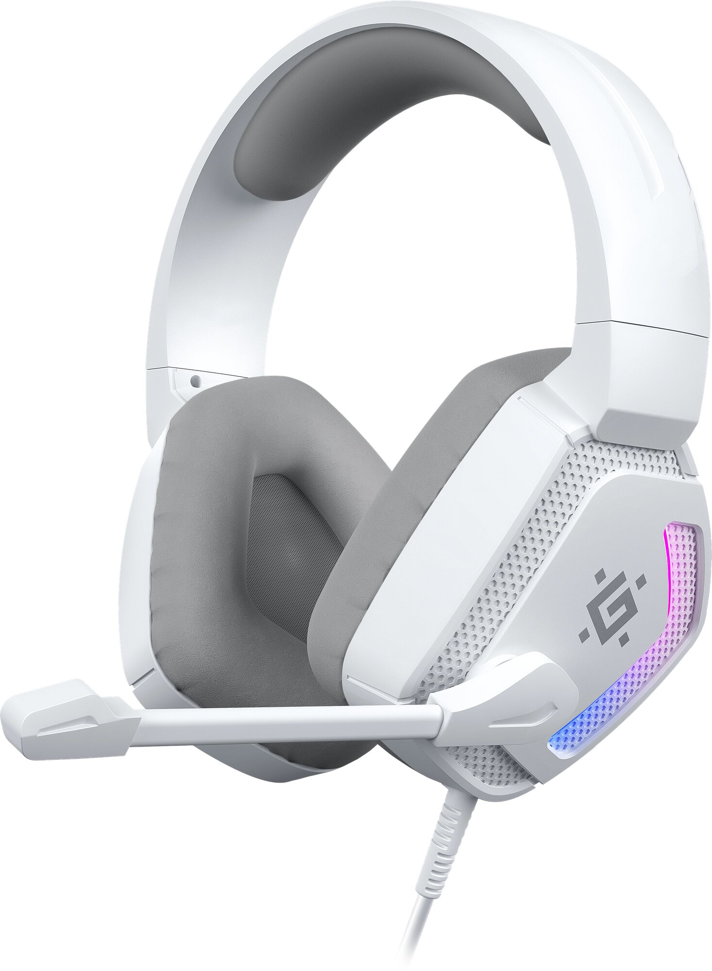 Наушники игровые с микрофоном (62470) Espanto белый