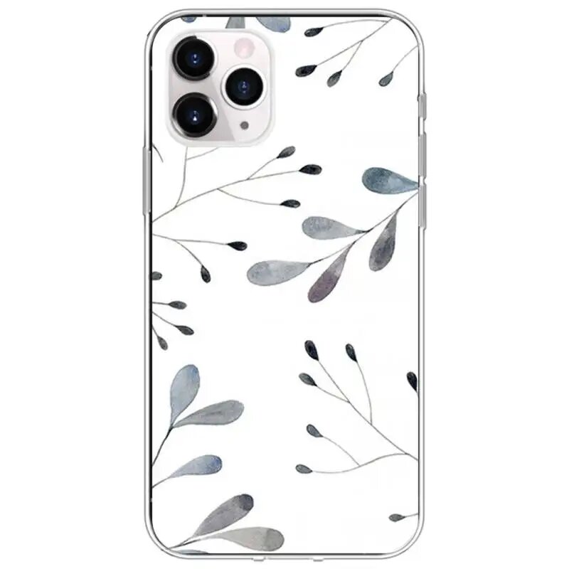 Чехол для iPhone 6/6S с акварельными растениями, цвет a11