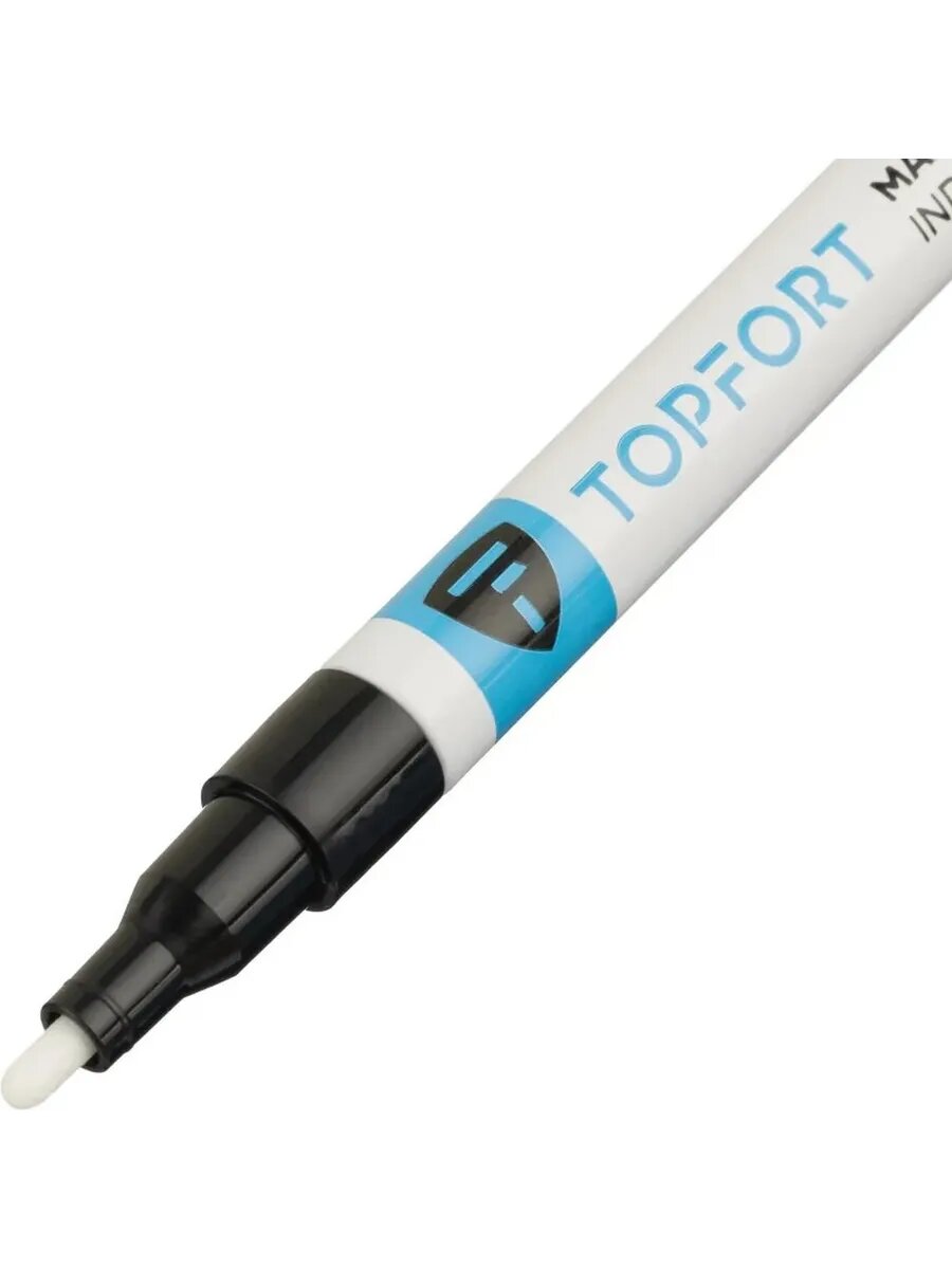 Лаковый маркер Topfort Industrial Plus 2 мм — черный