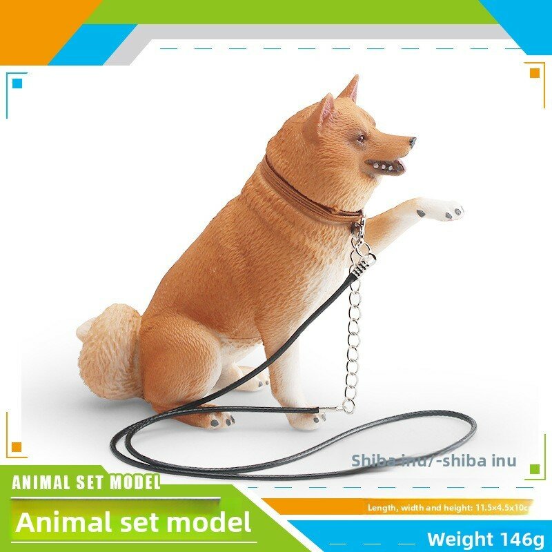 Rebellious shiba inu pvc фигурка с аксессуарами для коллекционеров display, коричневый