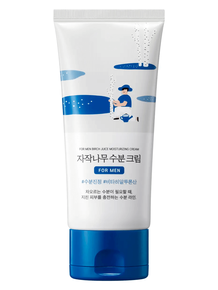 Мужской увлажняющий крем с берёзовым соком Birch Juice Moisturizing Cream, 75 мл, ROUND LAB