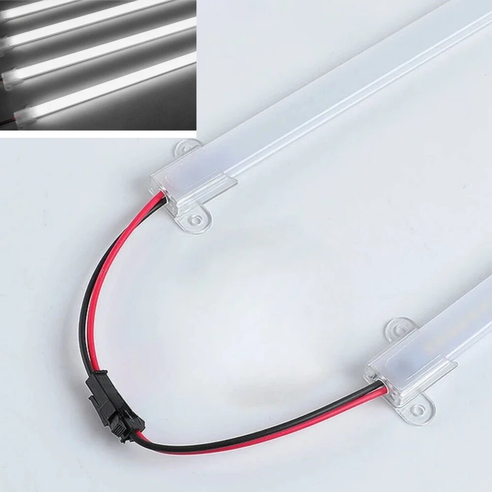 Светодиодная трубка HEGEHE 50 см, 72 LED, M-White, 10 шт.