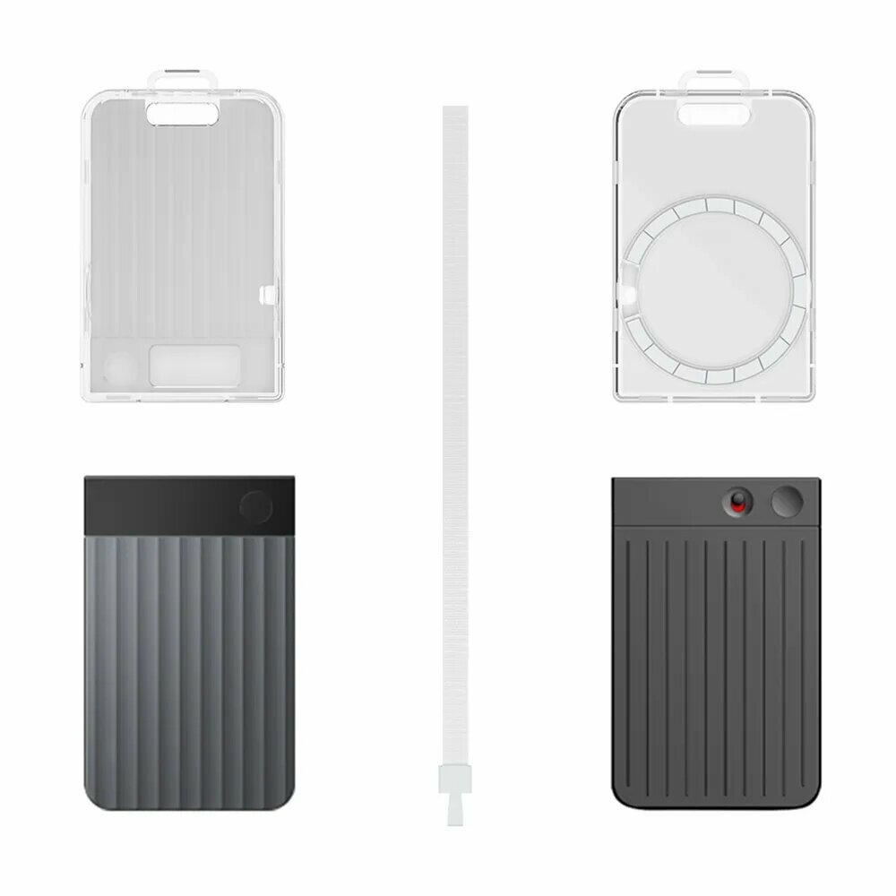 Чехол для диктофона PLAUD Note и PLAUD Note Pro (2025), прозрачный, из поликарбоната
