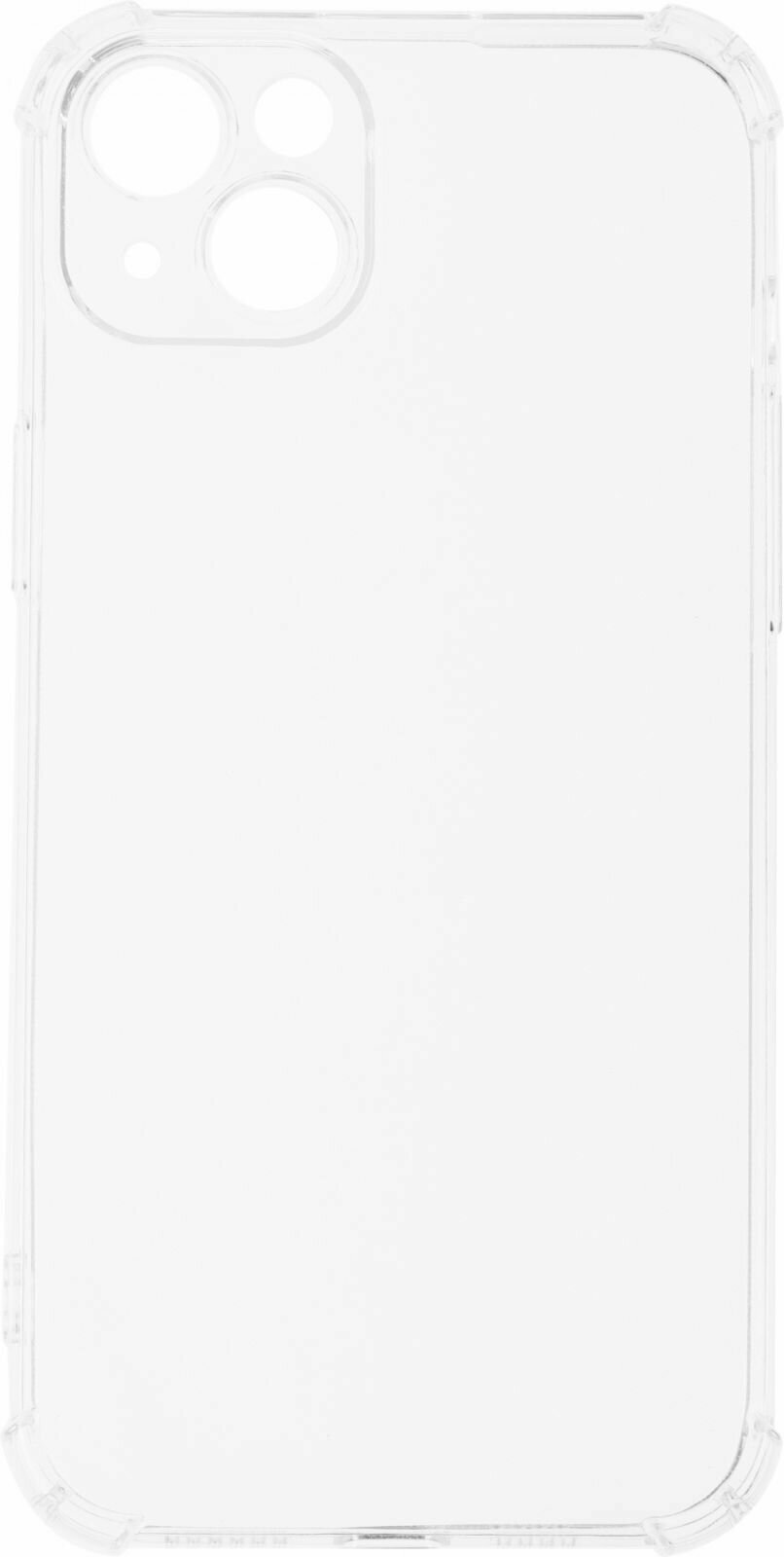 Чехол клип-кейс Borasco для Apple iPhone 15 Plus Bumper Case, прозрачный (72406)