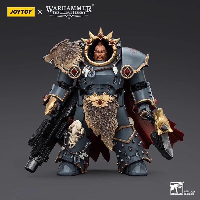 JOYTOY Dark Source Warhammer Horus Heresy Space Wolf Хавьер Red Blade Executive 1:18 Фигурка солдата