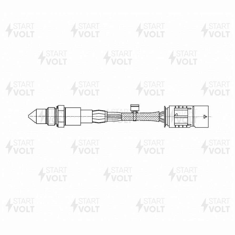 STARTVOLT датчик кислорода BMW X5 G05 (18-) 3.0D/X3 F25 (10-)/G01 (17-) 2.0D/3.0D VSOS2606