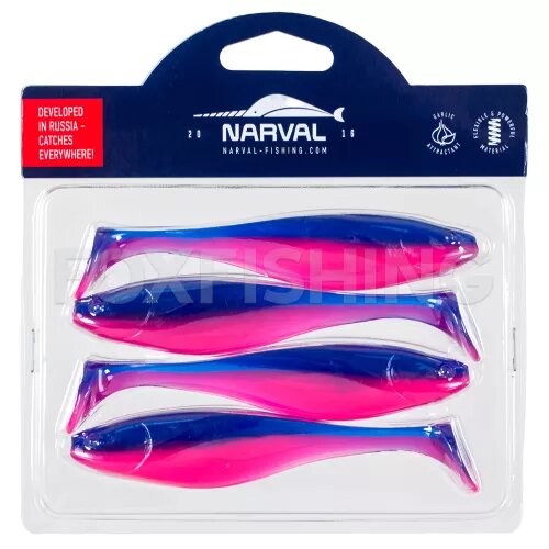 Силиконовая приманка Narval Commander Shad 12cm #059 4шт.