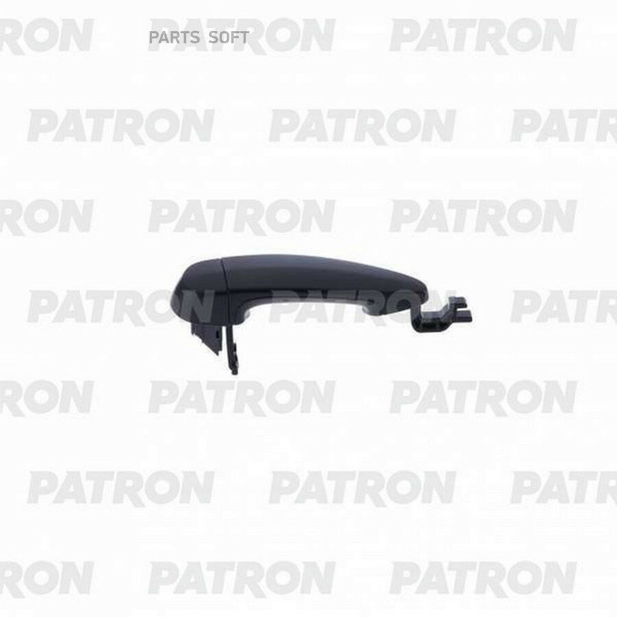 Ручка двери наружн передн=задн (прав) BMW: X6, X5, 3 Series E90, E91, E70, E71 06-14 (черн) от официального дистрибьютора, PATRON, артикул P200031R