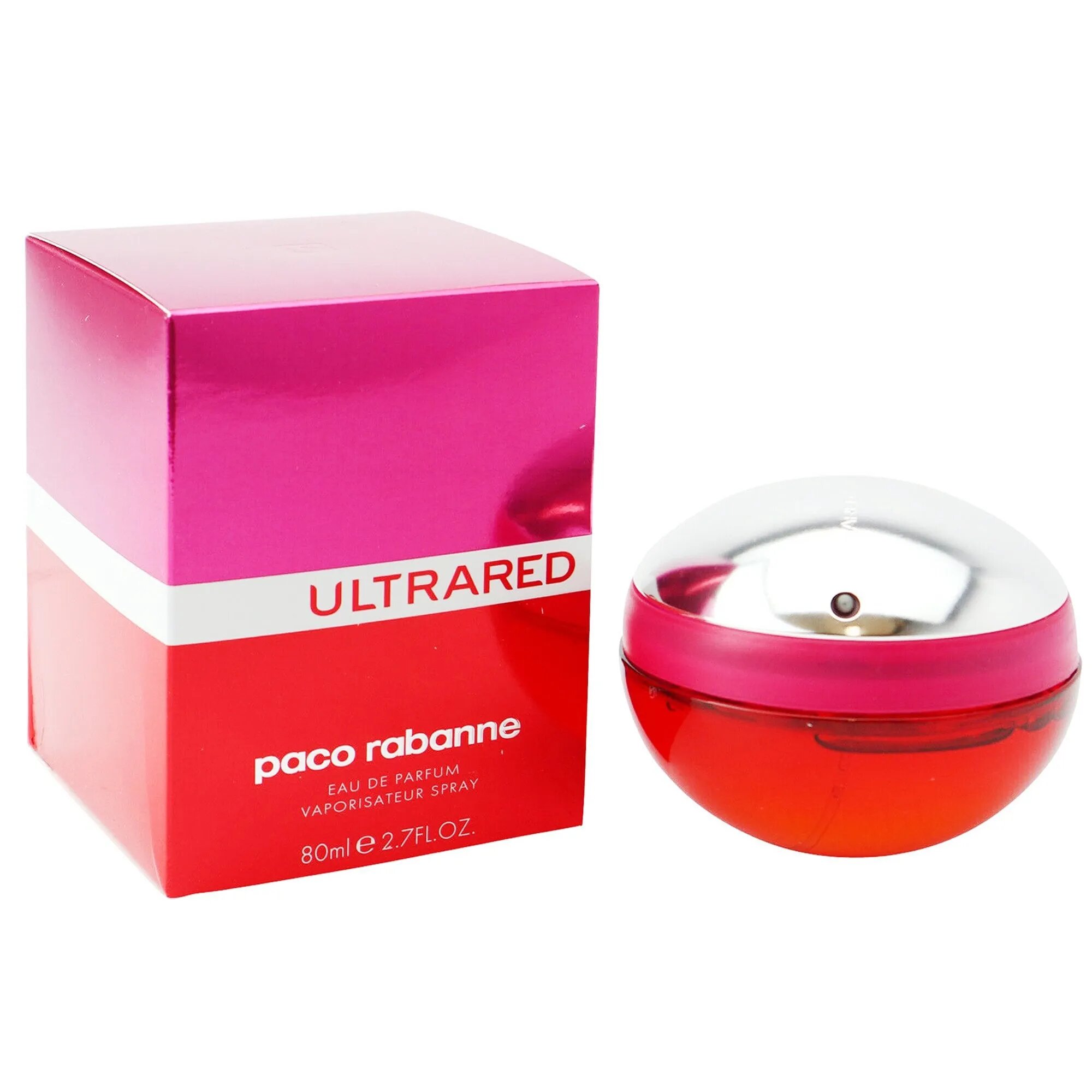 Rabanne Ultrared Woman парфюмерная вода 80 мл. аромат для женщин
