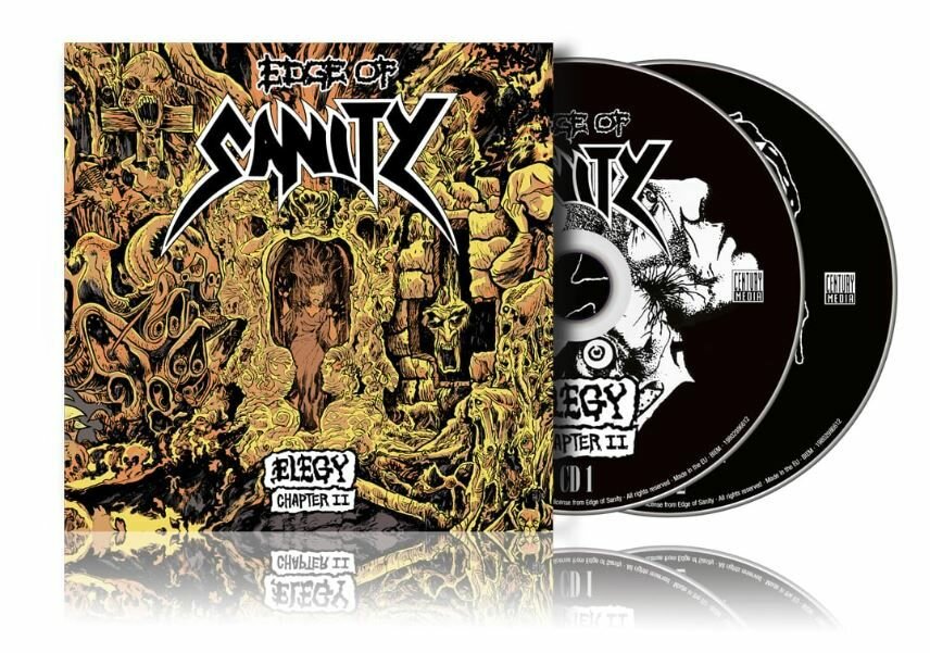 Фирменное издание EDGE OF SANITY - Elegy - Chapter II - Deluxe 2-CD