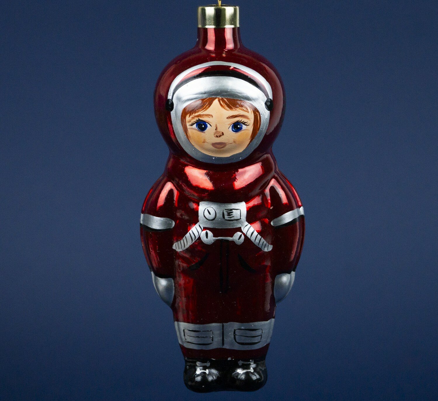 Елочная игрушка Космонавт