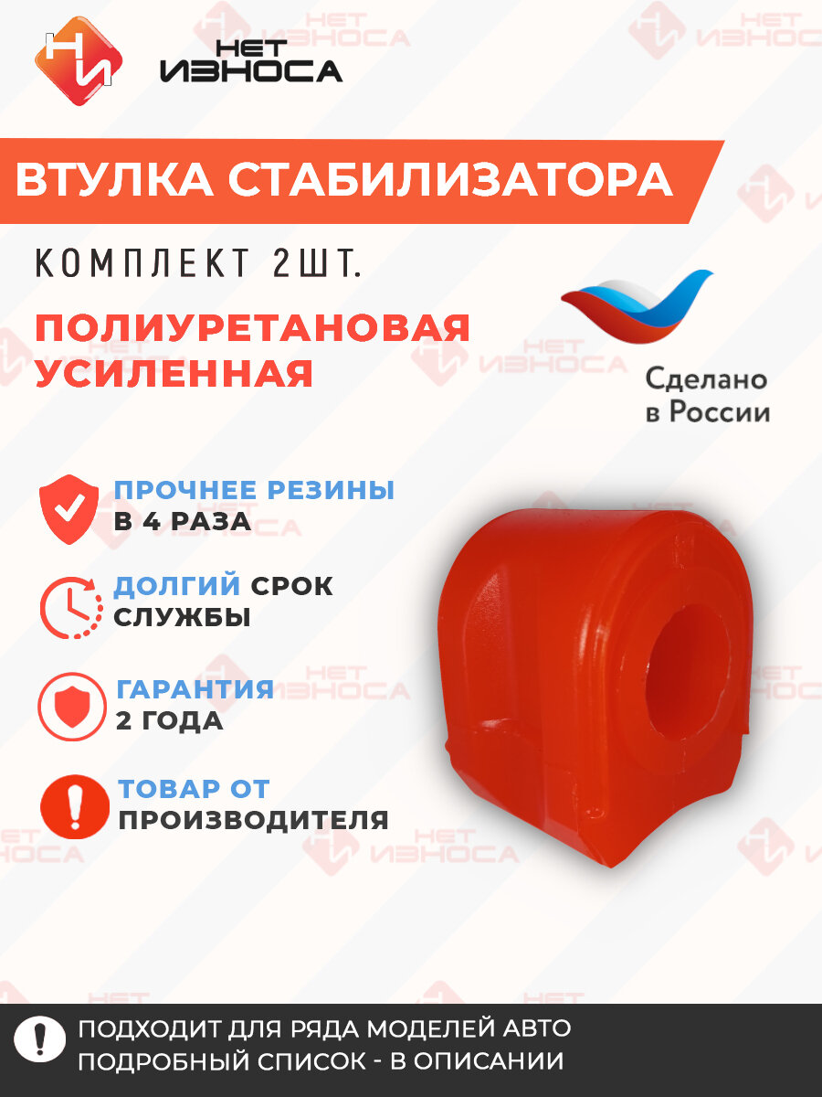 Втулка стабилизатора усиленная ID 23мм NB515-2 Toyota Aristo JZS147