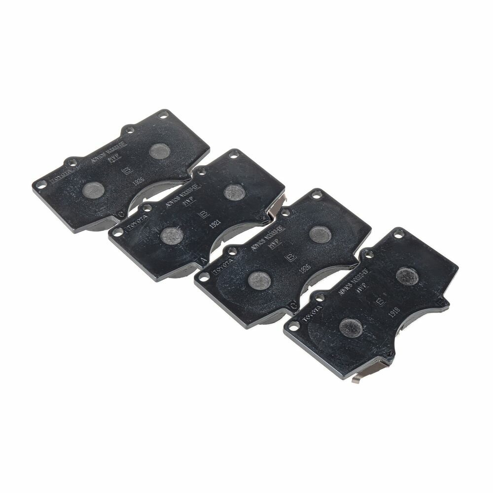 Колодки тормозные FR TOYOTA LAND CRUISER PRADO 120 02- TOYOTA 04465-YZZE1