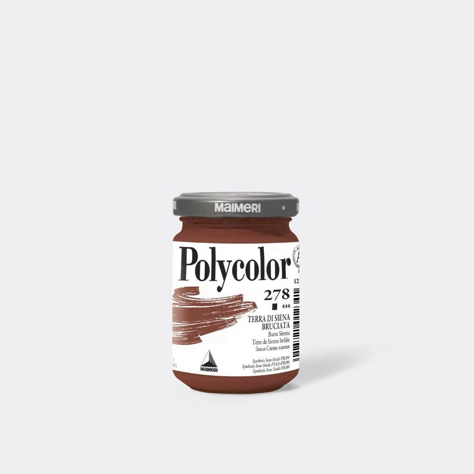 Акрил Земля сиены жженая POLYCOLOR 140мл, артикул M1220278