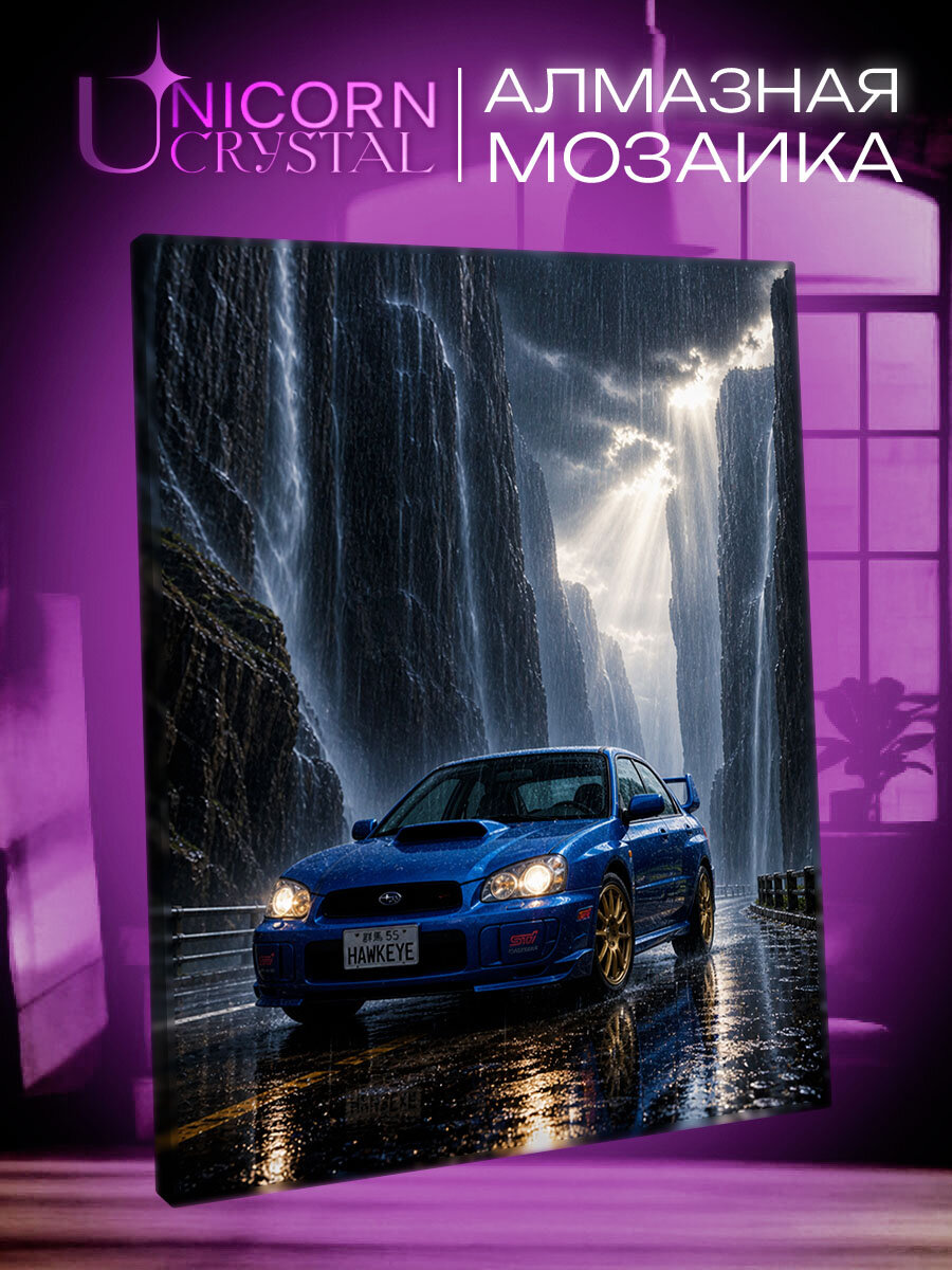 Алмазная мозаика Subaru Impreza WRX STI Hawkeye