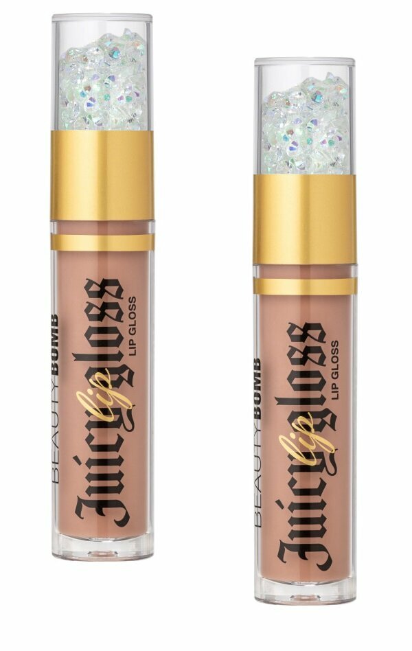 Блеск для губ Beauty Bomb Lip gloss «Juicy» тон 10 2шт