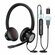Headset Bee H362 USB Wired, черный