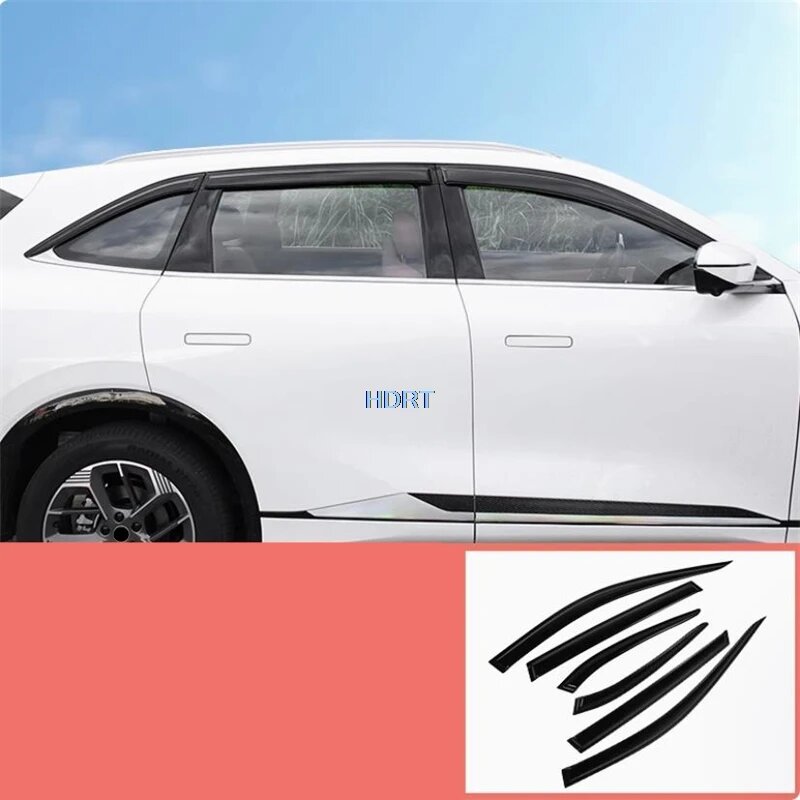 Козырьки для Changan CS75 Plus 4th 2025, Style A, 6 шт