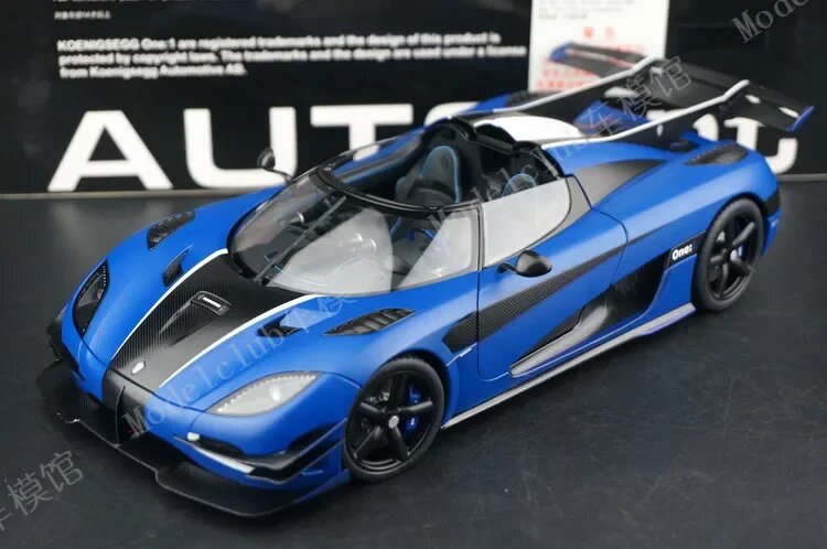 Autoart 1:18 Koenigsegg One 1 Blue