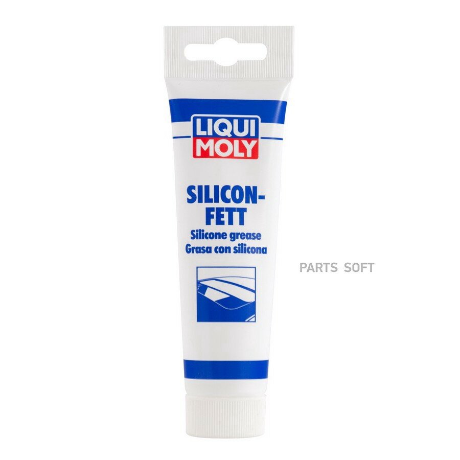 LIQUI MOLY 3312 Смазка силиконовая Silicon-Fett, 100г