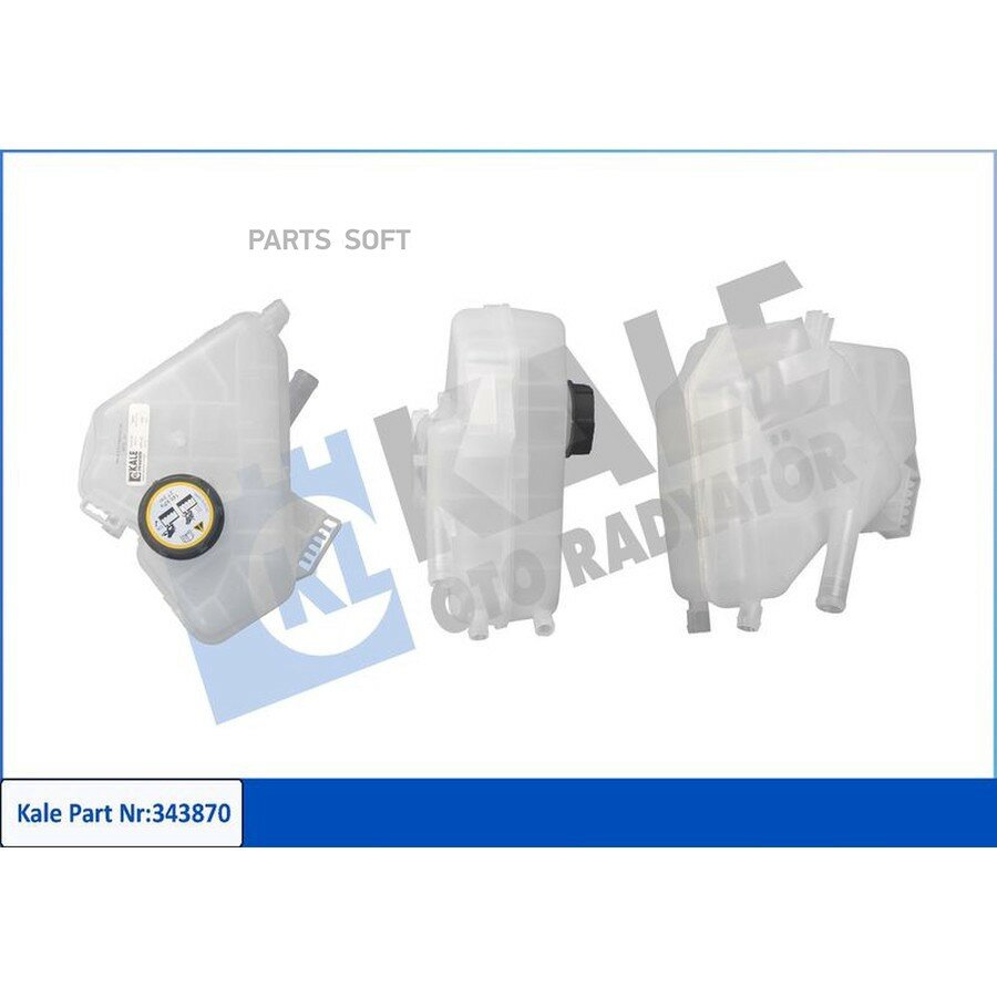 Бачок расширительный для а/м Ford B-MAX Ecosport II Fiesta с крышкой KALE 343870
