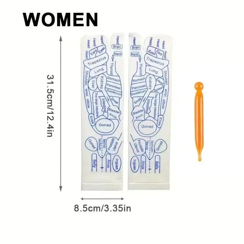Массажные носки для рефлексологии Women with tool A