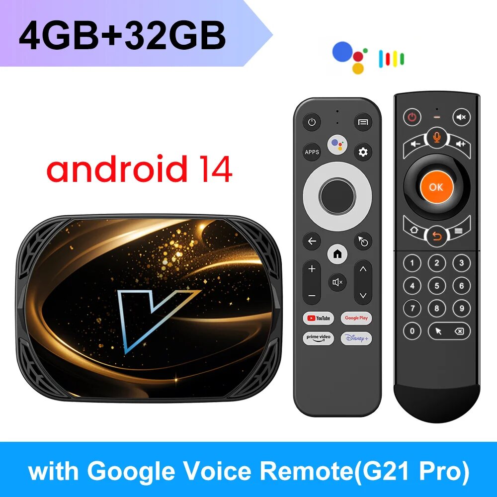 VONTAR X5 ТВ-приставка Android 14 4ГБ