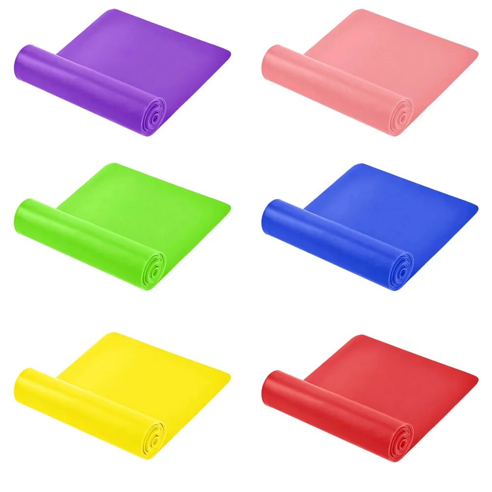 YangChen Эластичная лента для силовой тренировки фиолетовая 6PCS