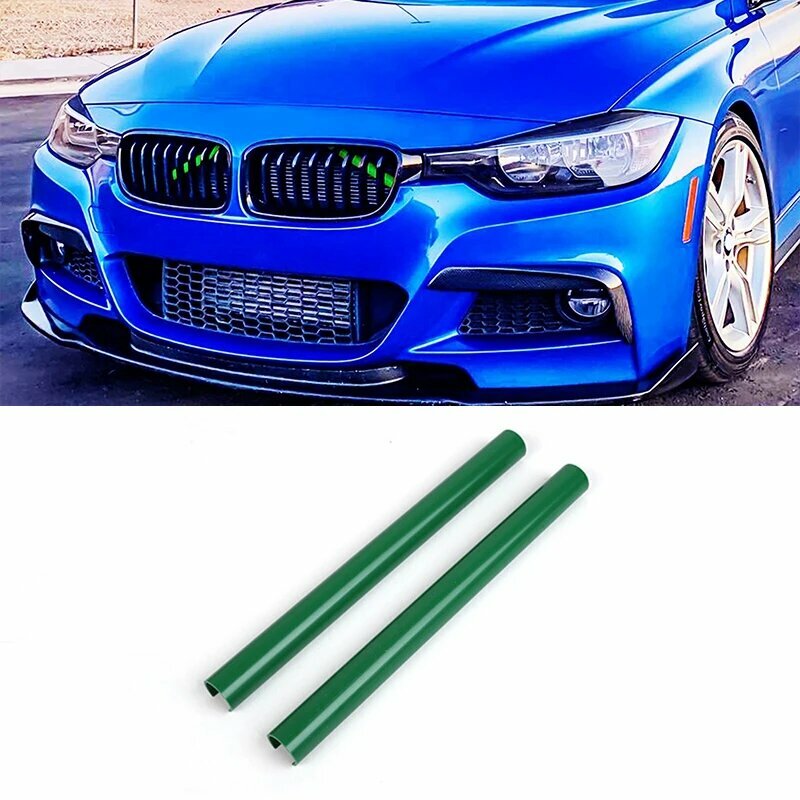 2 шт. Зеленые накладки на решетку радиатора для BMW F10, F11, F12