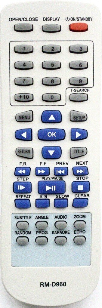 Пульт ДУ Тошиба RM-D960 tv, dvd универсал