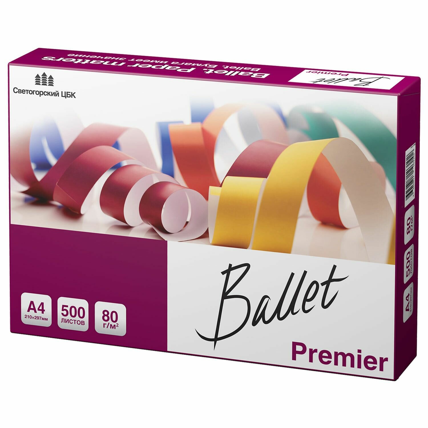 Бумага Ballet Premier, А4, марка А, 80 г/м2, 500 листов
