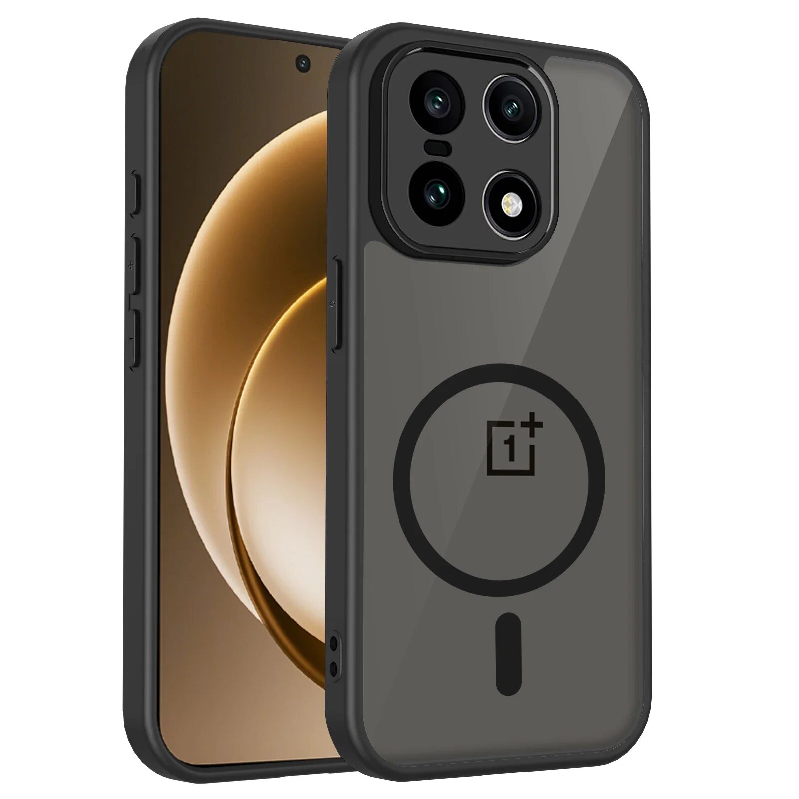 Чехол для OnePlus 15, жесткий матовый, с магнитной беспроводной зарядкой, защитная задняя крышка для телефона One Plus 15