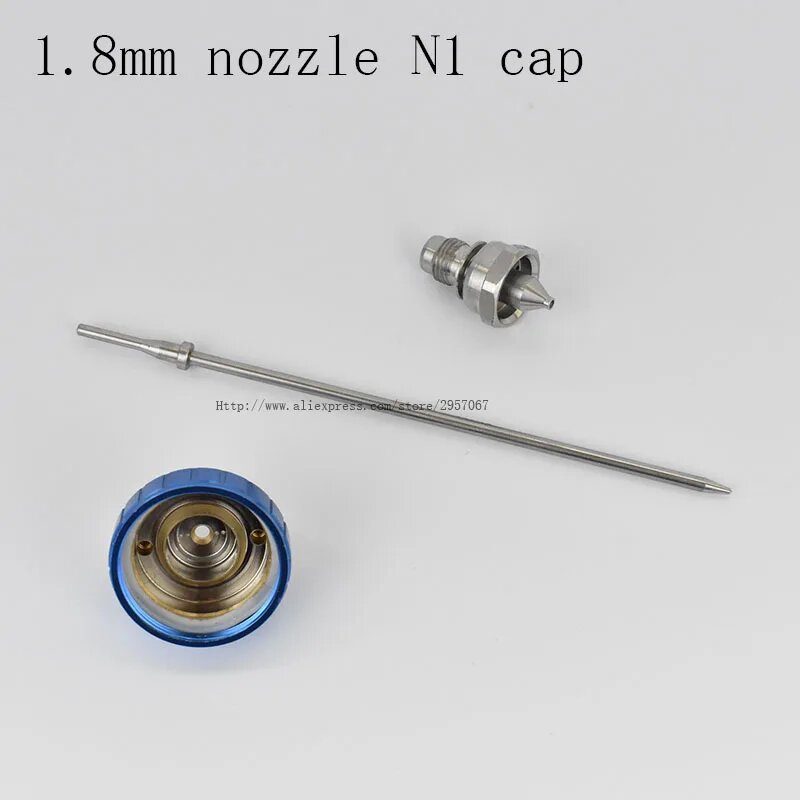 Краскопульт Geniuselect W-101 1.0/1.3/1.5/1.8 мм 1.8mm nozzle kit