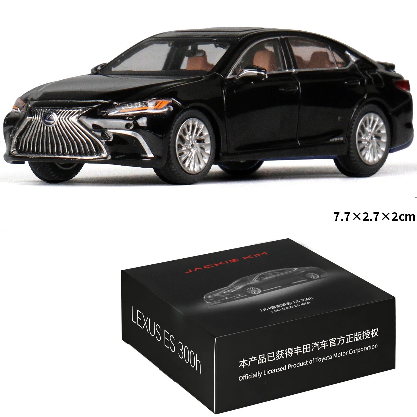 Модель автомобиля Lexus ES 300h 1:64, черный