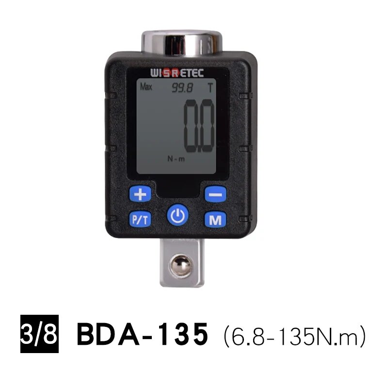 WISRETEC Динамометрический ключ хромованадиевая сталь BDA3-135