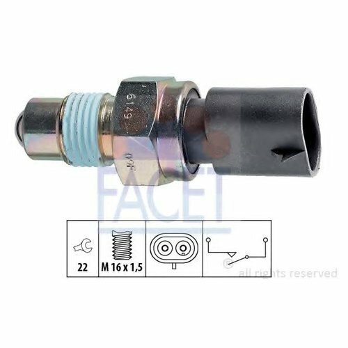 Датчик включения заднего хода Facet 76149 для Ford TRANSIT; Jeep Cherokee