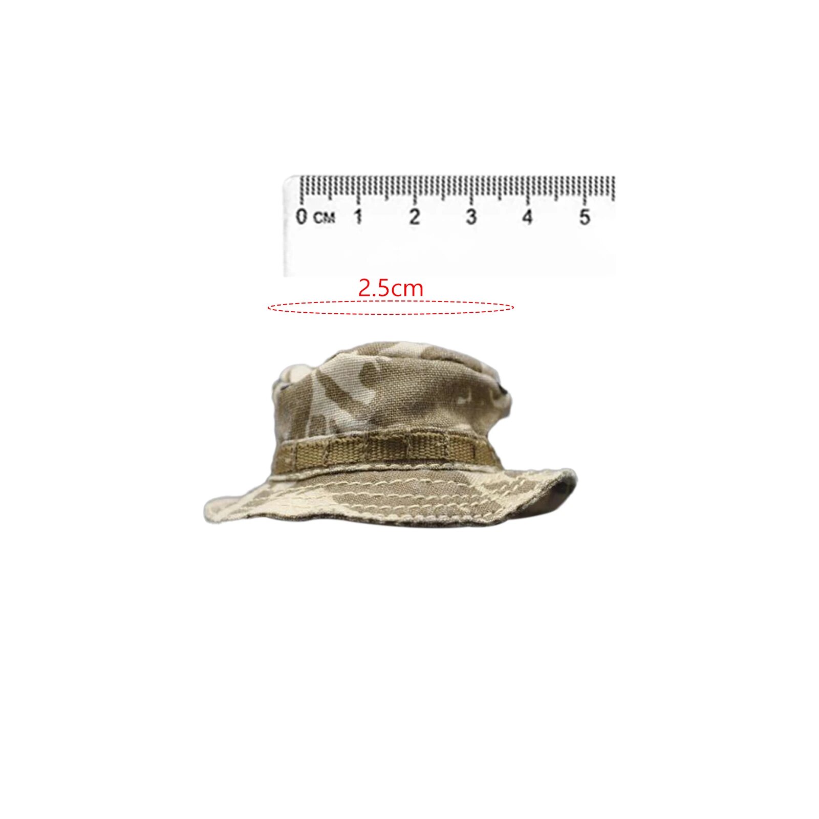 Шляпа-ведро MagiDeal для 12-дюймовых мужских кукол Khaki 1Pcs