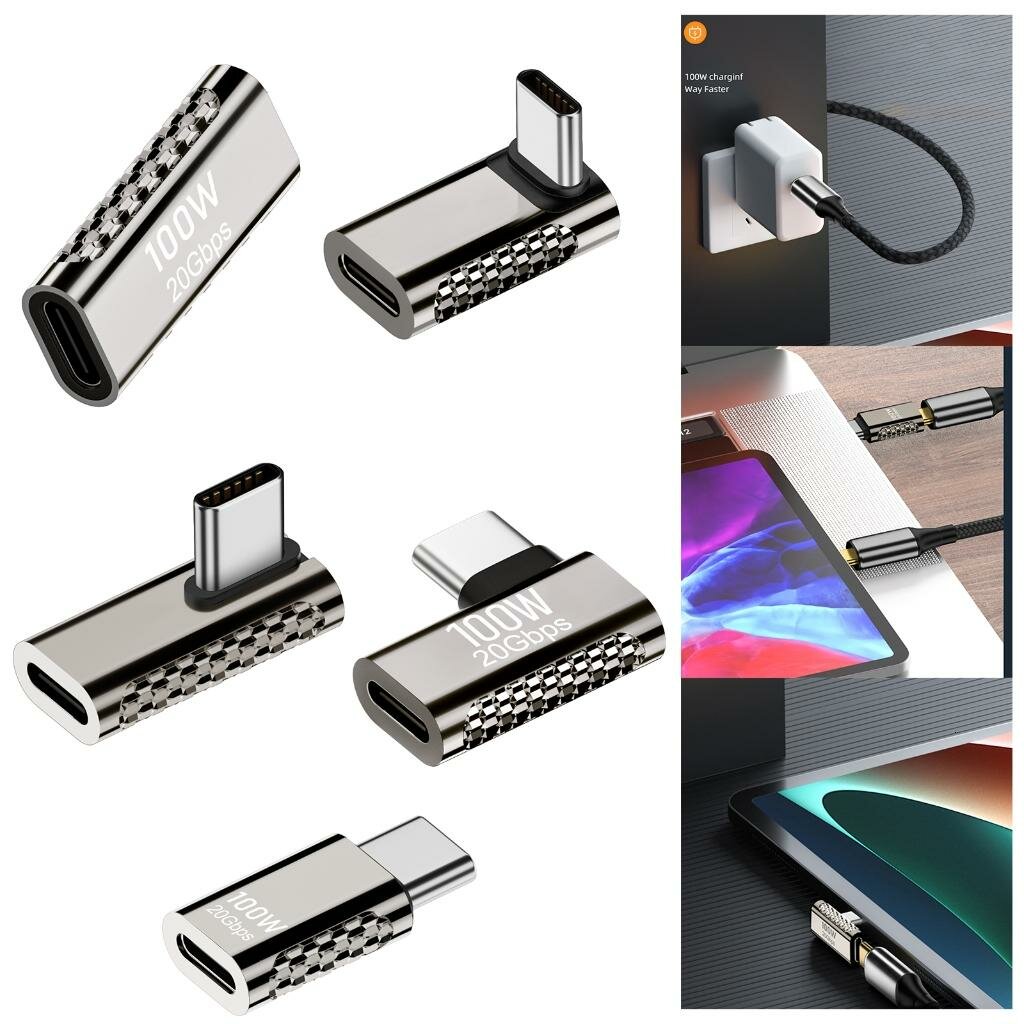 Адаптер питания USB-C 100 Вт, Стереогиб — фото 1