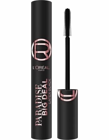 Тушь для ресниц l'oreal paris lash paradise big deal, latex black, 9,9 мл