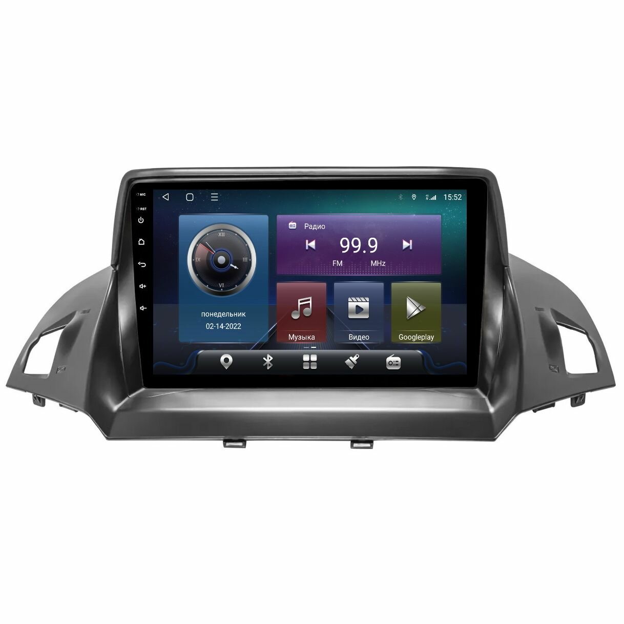 Магнитола CRS-300 Ford Kuga 2 2012-2019 с Android 14, Процессор 8 ядер, 6/128Gb, Carplay, DSP, 4G(Sim)