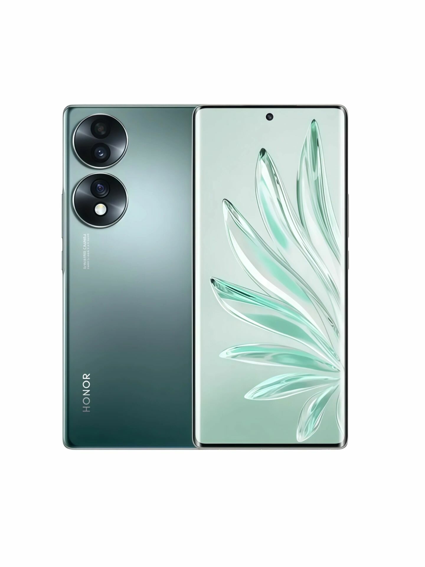 Honor Смартфон HONOR 70 Global 12/256 ГБ, Nano-SIM, NFC, зеленый