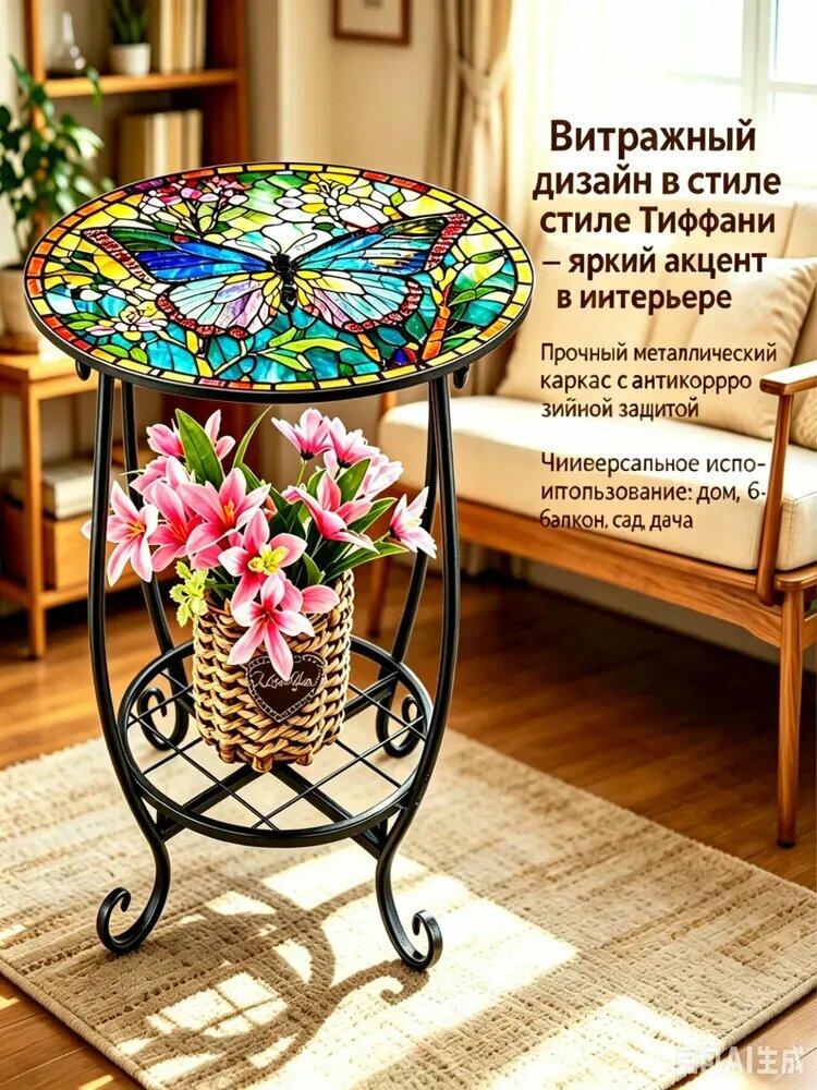 Уличная балконная полка, для сада, новая, европейская, садовая, стол