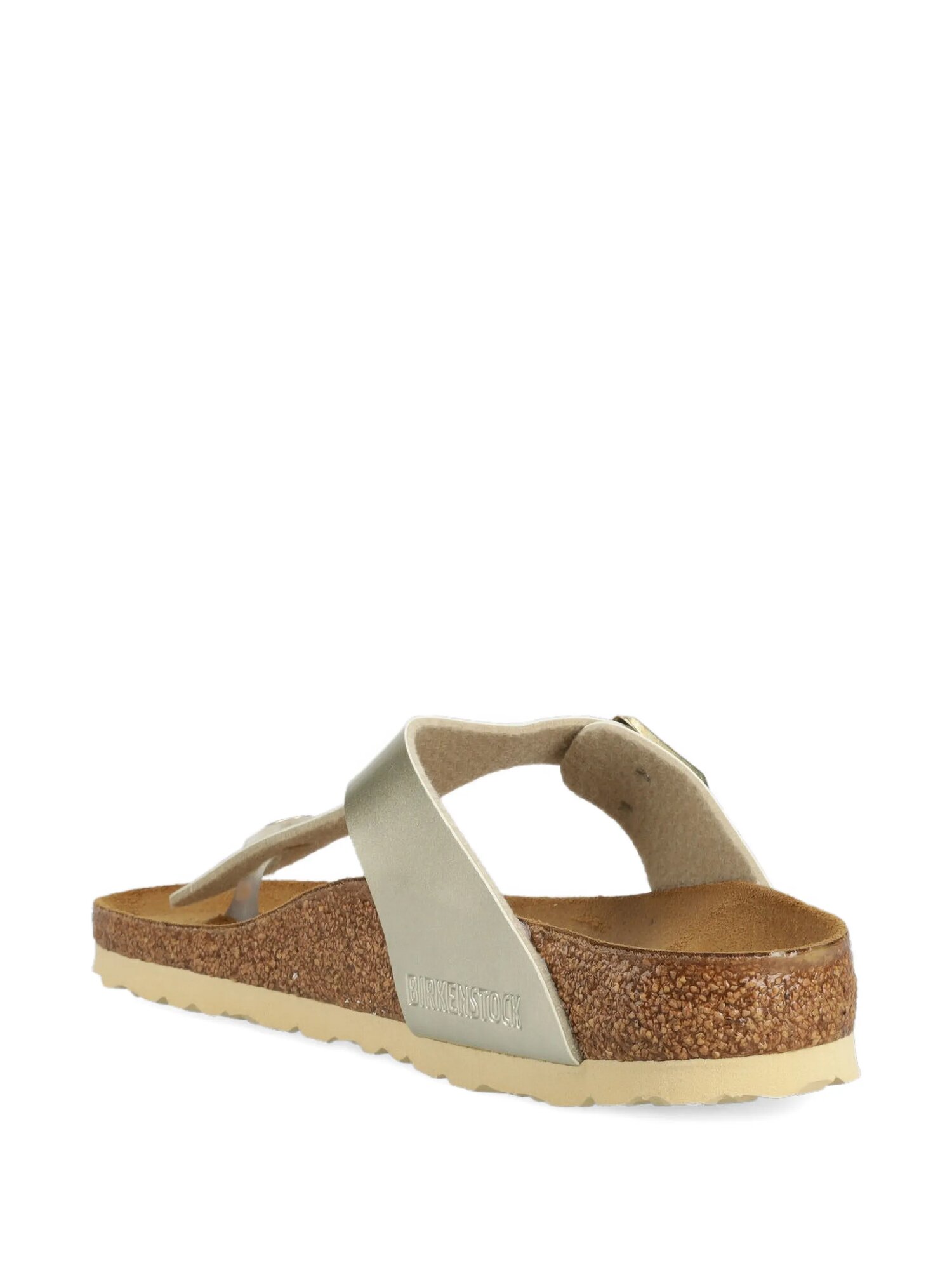 Шлёпанцы Birkenstock Gizeh slides, размер 38 EU, золотистый — фото 1