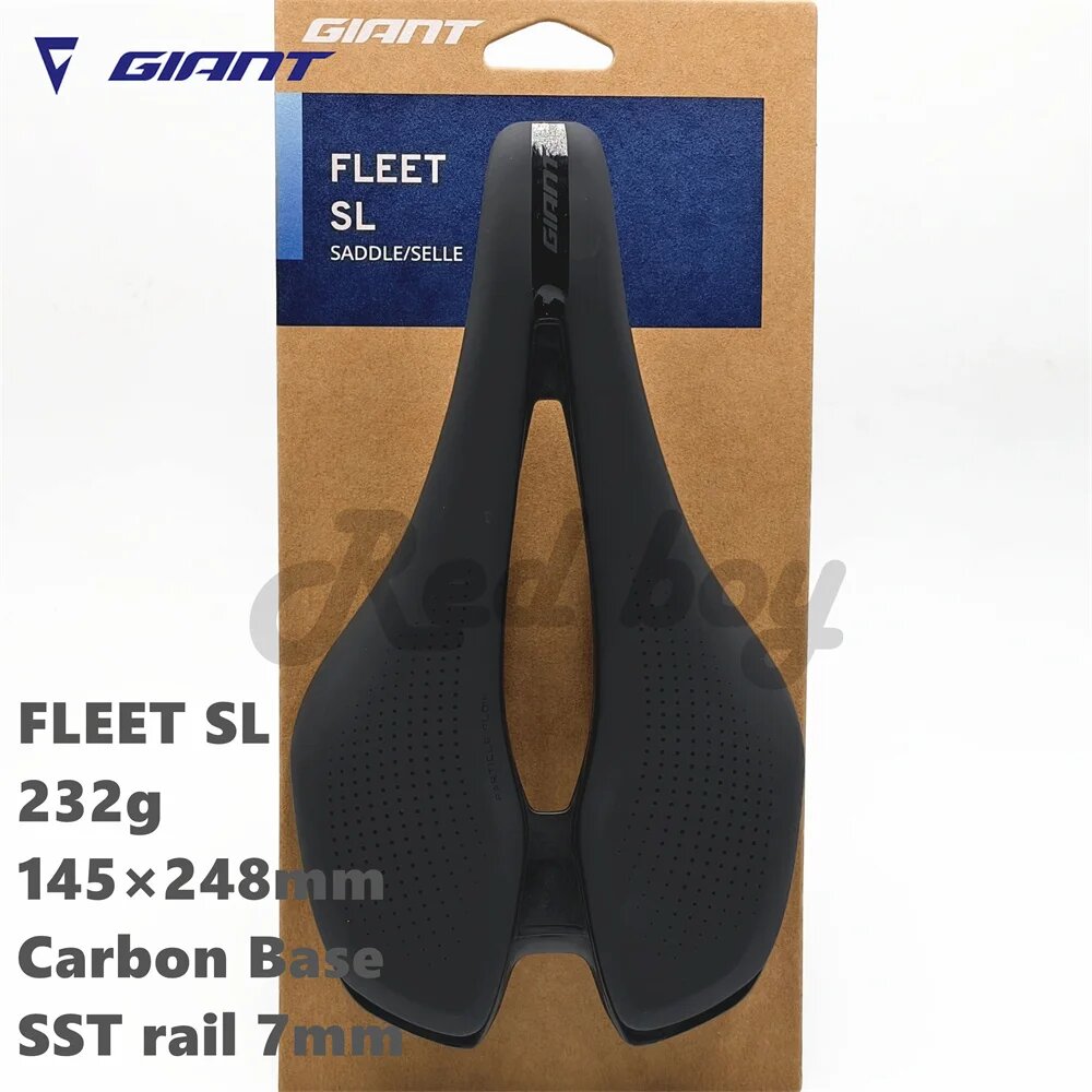 Седло Giant Fleet SL, 145x248mm, 232g, Carbon Base