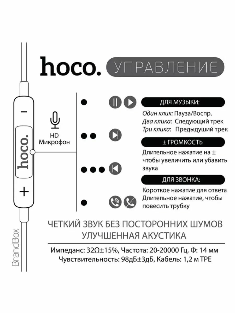 Наушники проводные type-c с микрофоном — фото 1