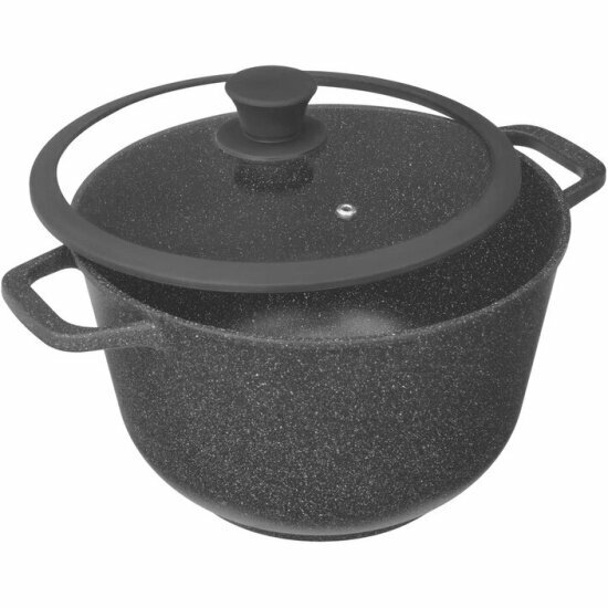 Казан Panairo "Olinora" 5 л. с крышкой (Olin-KAZ-5-AL-K. sil)
