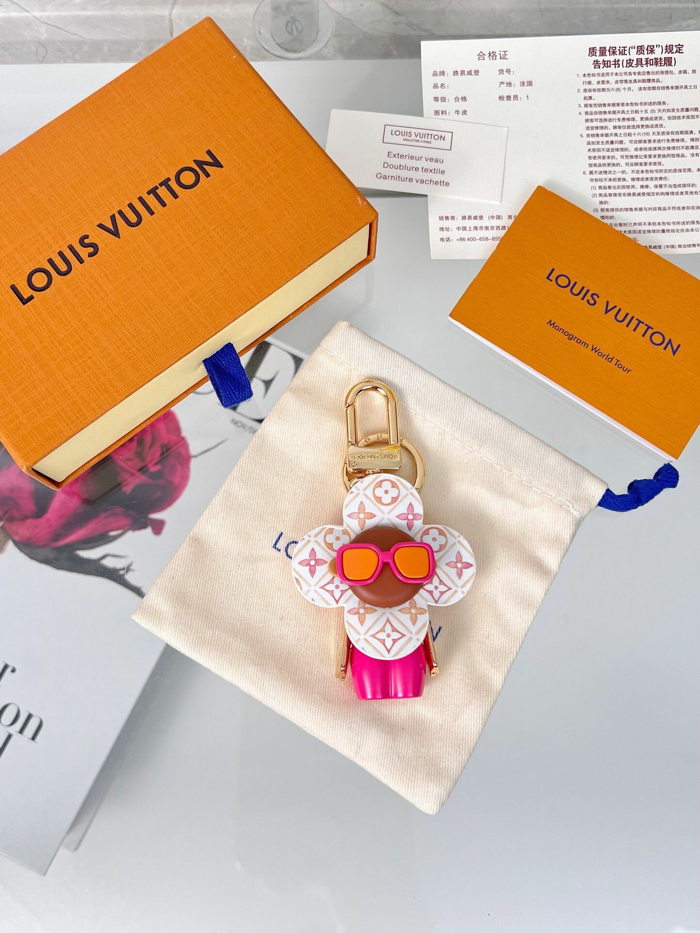 Louis Vuitton Подвеска для брелка для сумки