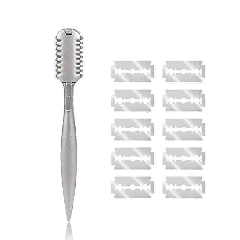 Бритва для филировки Silver с лезвиями