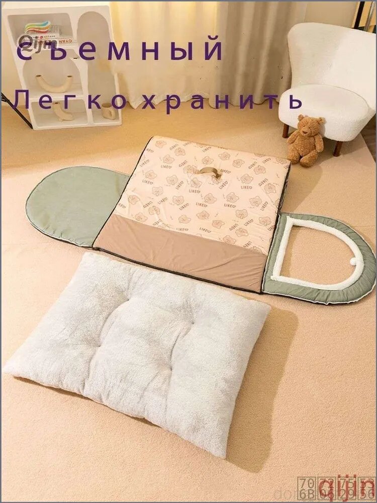 Мягкая лежанка для кошек и собак, премиум домик